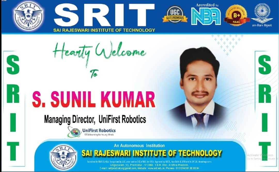 Guest Lecture on Robotics – UniFirst Robotics